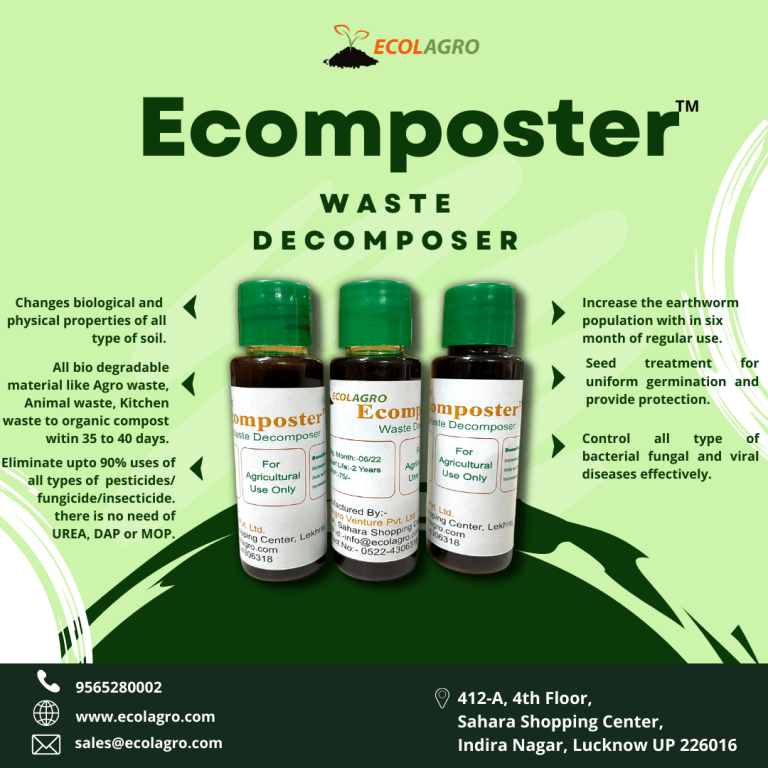 Best Organic Waste Decomposer | Ecomposter | Ecol Agro